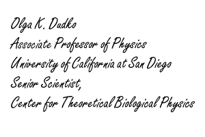 Home Page [dudko.ucsd.edu]